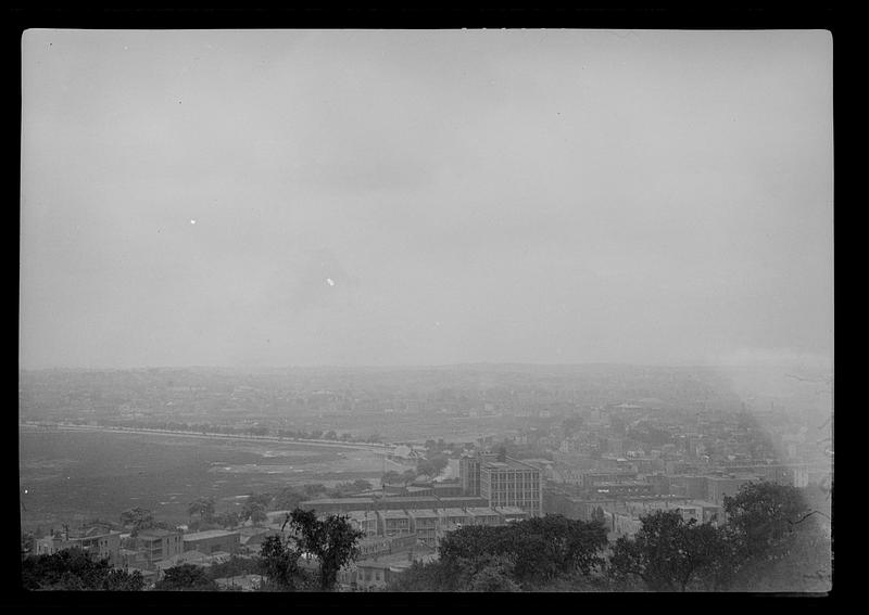 Views from Evacuation Monument, Dorchester [Heights] - Digital Commonwealth