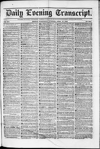 Daily Evening Transcript - Digital Commonwealth