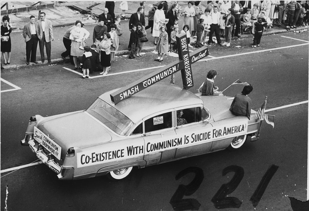 Cross "Smash communism" - Digital Commonwealth