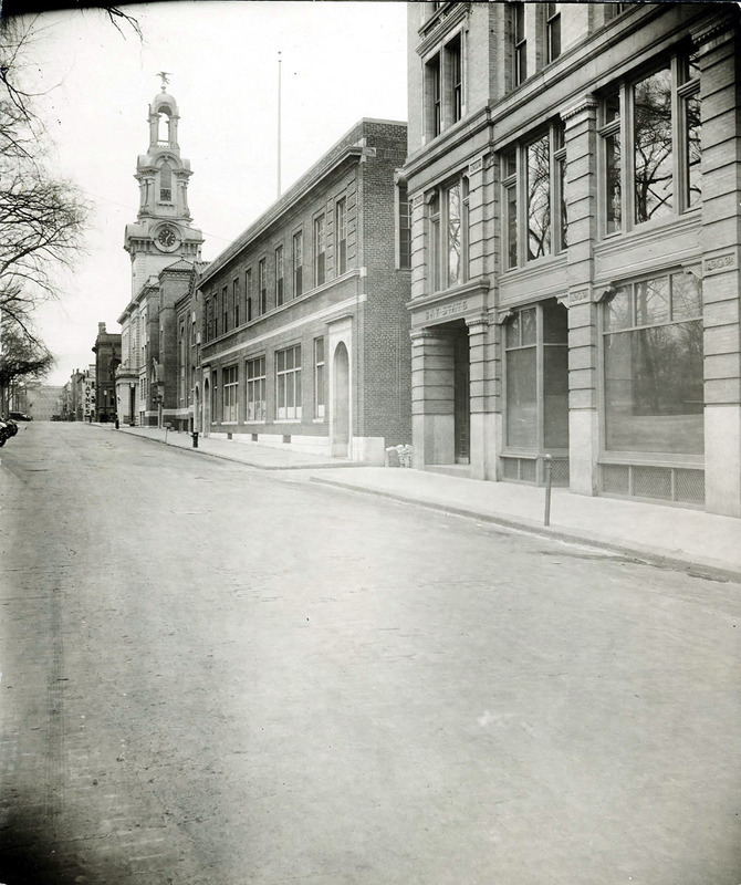 Common St. north side at Lawrence St. looking east (2 copies); city ...