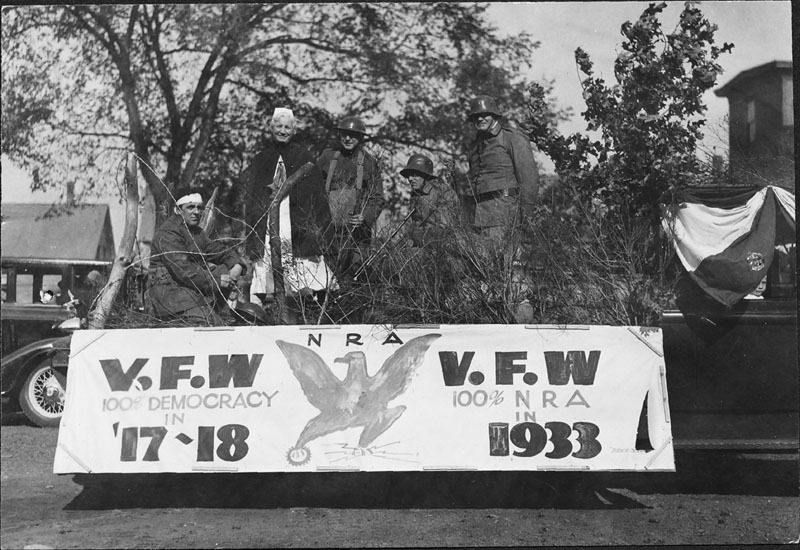 VFW 17-18 float - Digital Commonwealth