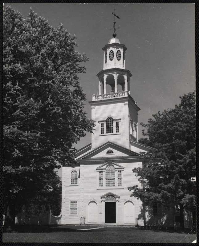 First Congregational Church, Old Bennington, Vt - Digital Commonwealth