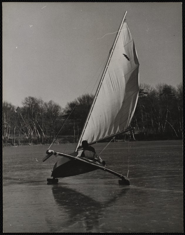 Winchester - Ice boating - Digital Commonwealth