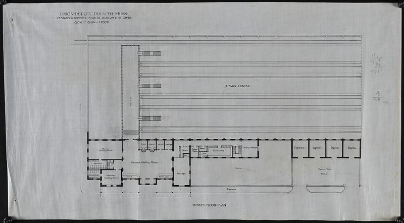 Street floor plan - Digital Commonwealth