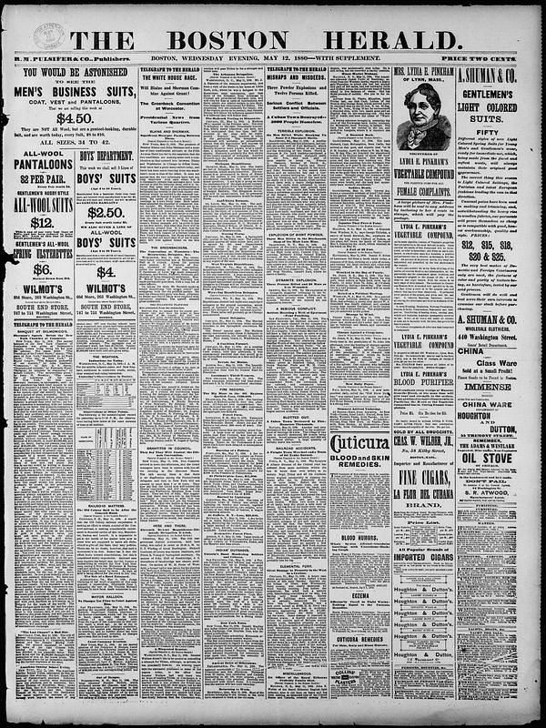 The Boston Herald. May 12, 1880 - Digital Commonwealth