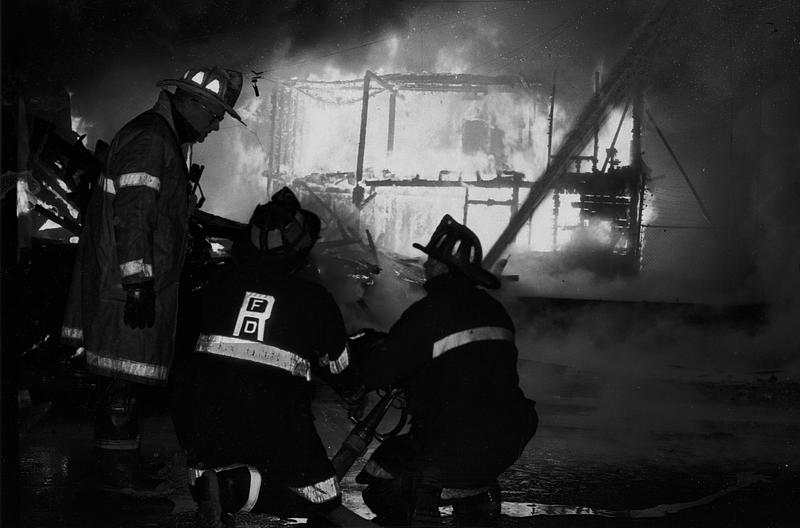 Left to right, BFD Chaplain Father Dan Mahoney, Revere Lt. Gene Doherty ...