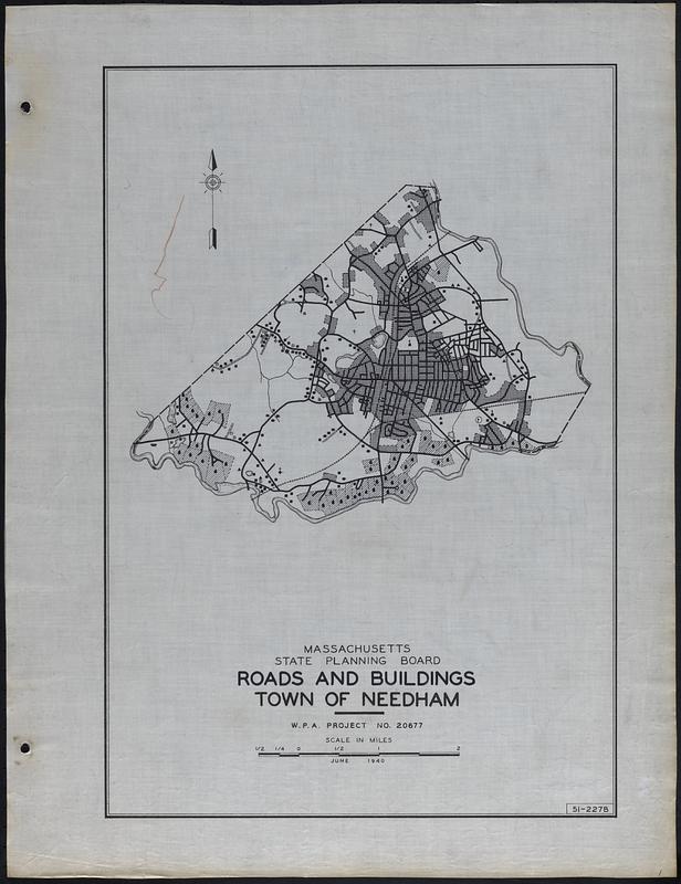 Roads and Buildings Town of Needham - Digital Commonwealth