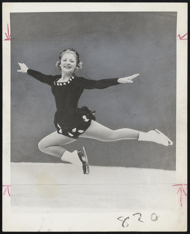 Champion Artistic Free Skater, Eileen Seigh of Philadelphia here ...