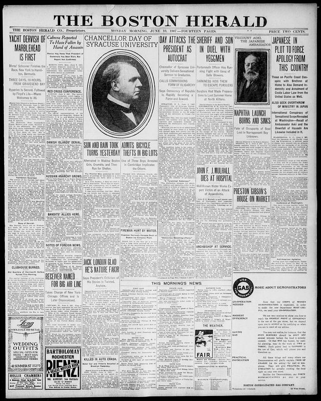 The Boston Herald. June 10, 1907 - Digital Commonwealth
