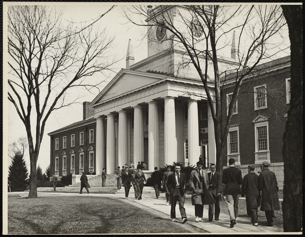 Samuel Phillips Hall - Digital Commonwealth