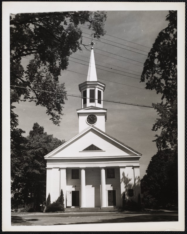First Church Wenham, Mass (1843) - Digital Commonwealth