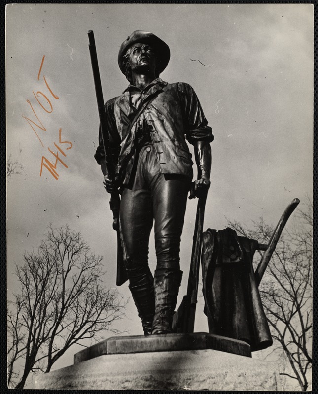 Concord Minute Man - Digital Commonwealth