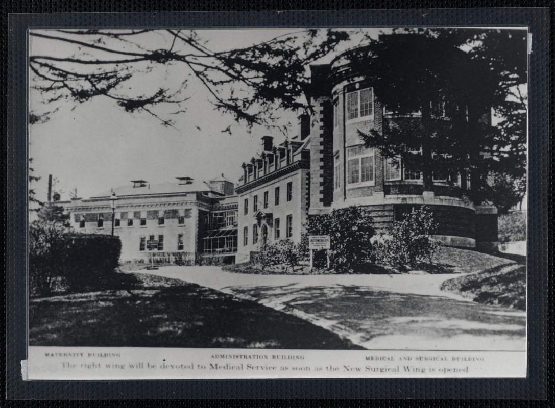 Faulkner Hospital maternity building, administration building and ...