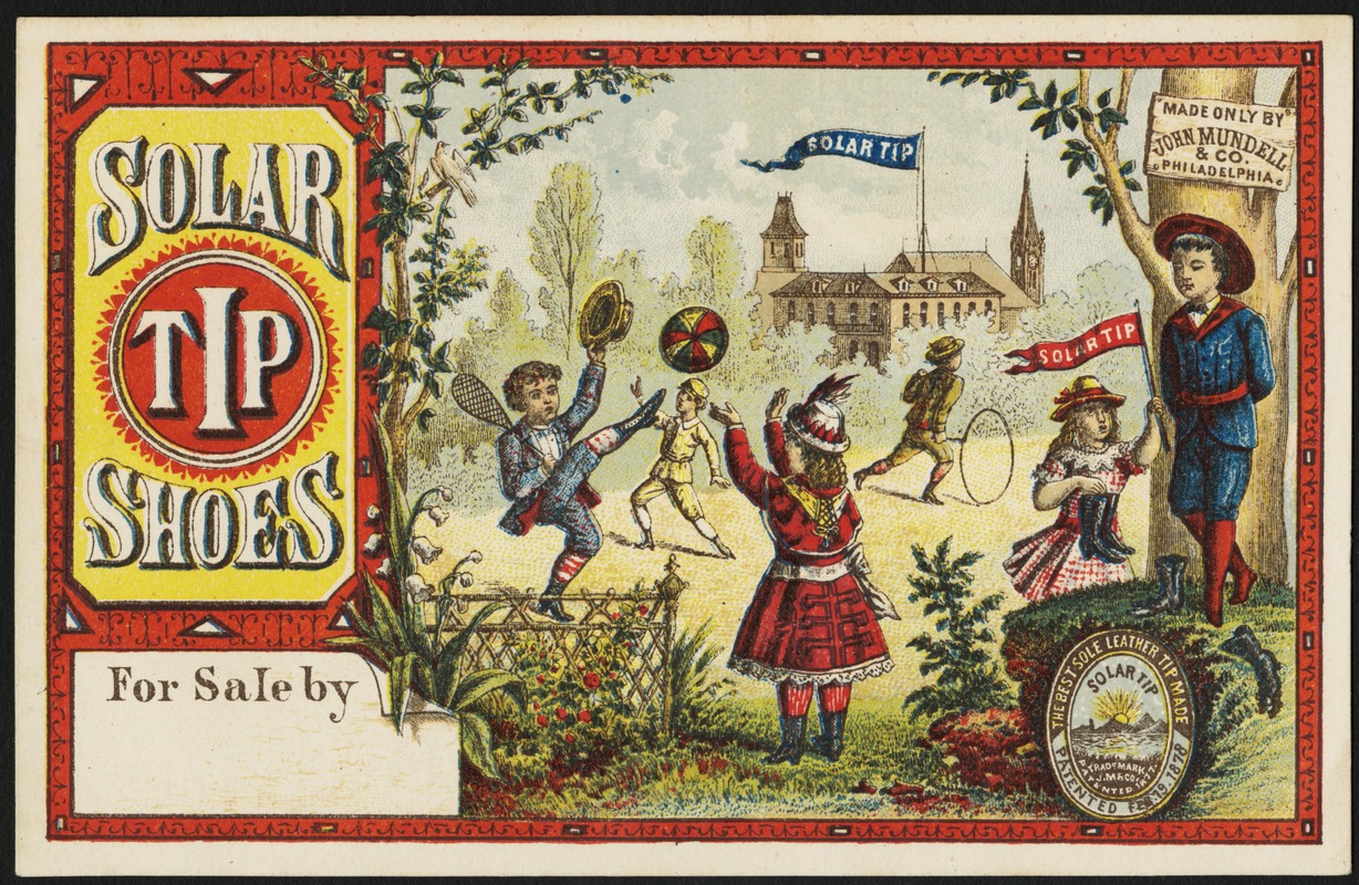 Solar Tip shoes - Digital Commonwealth