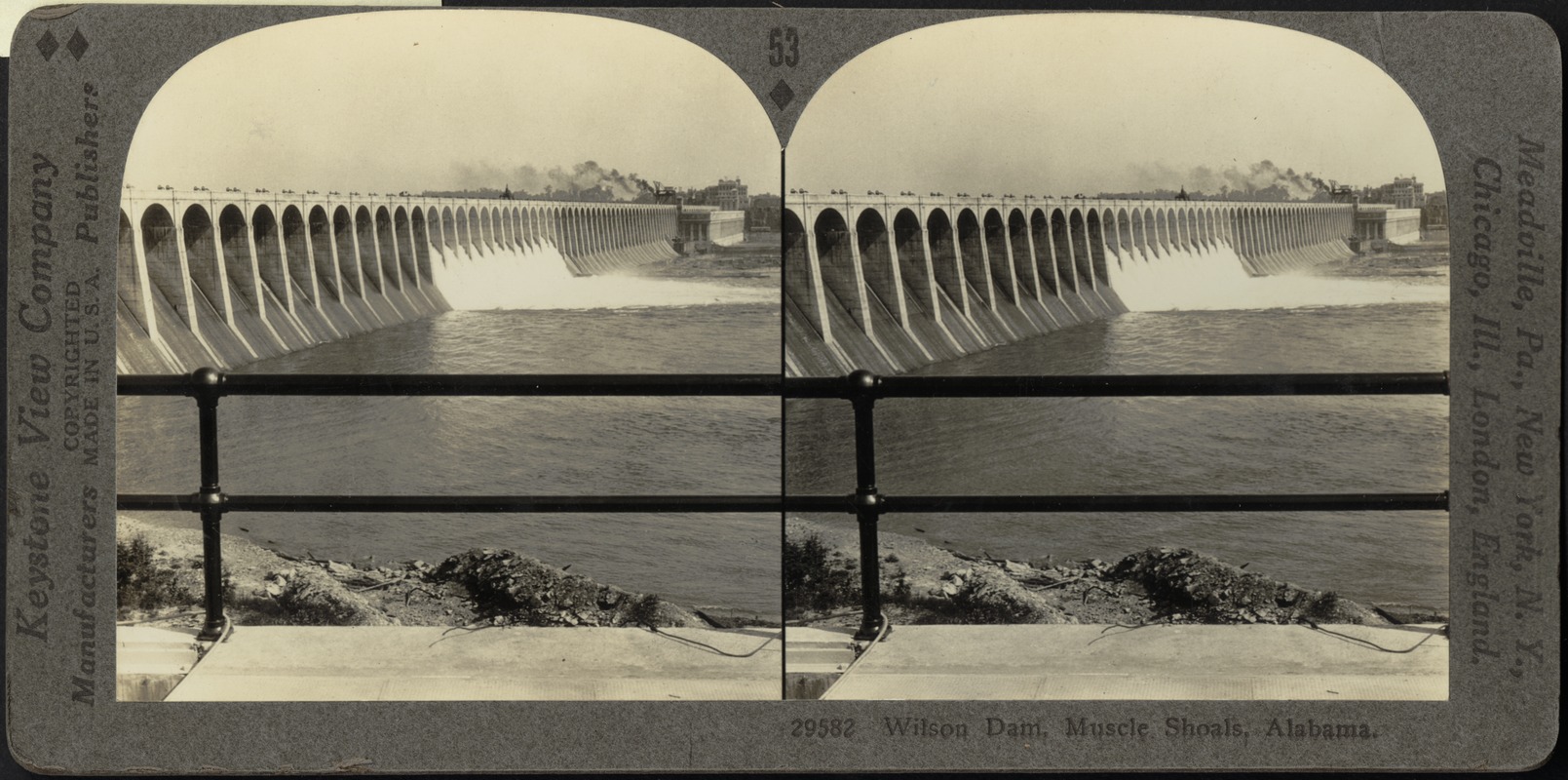 The Wilson Dam at Muscle Shoals, Alabama - Digital Commonwealth