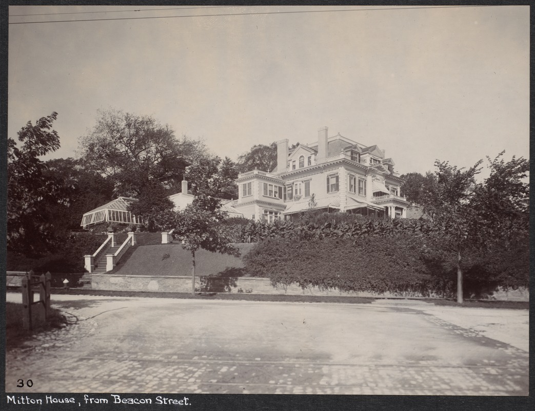 Mitton house, Beacon St. & Summit Ave. - Digital Commonwealth