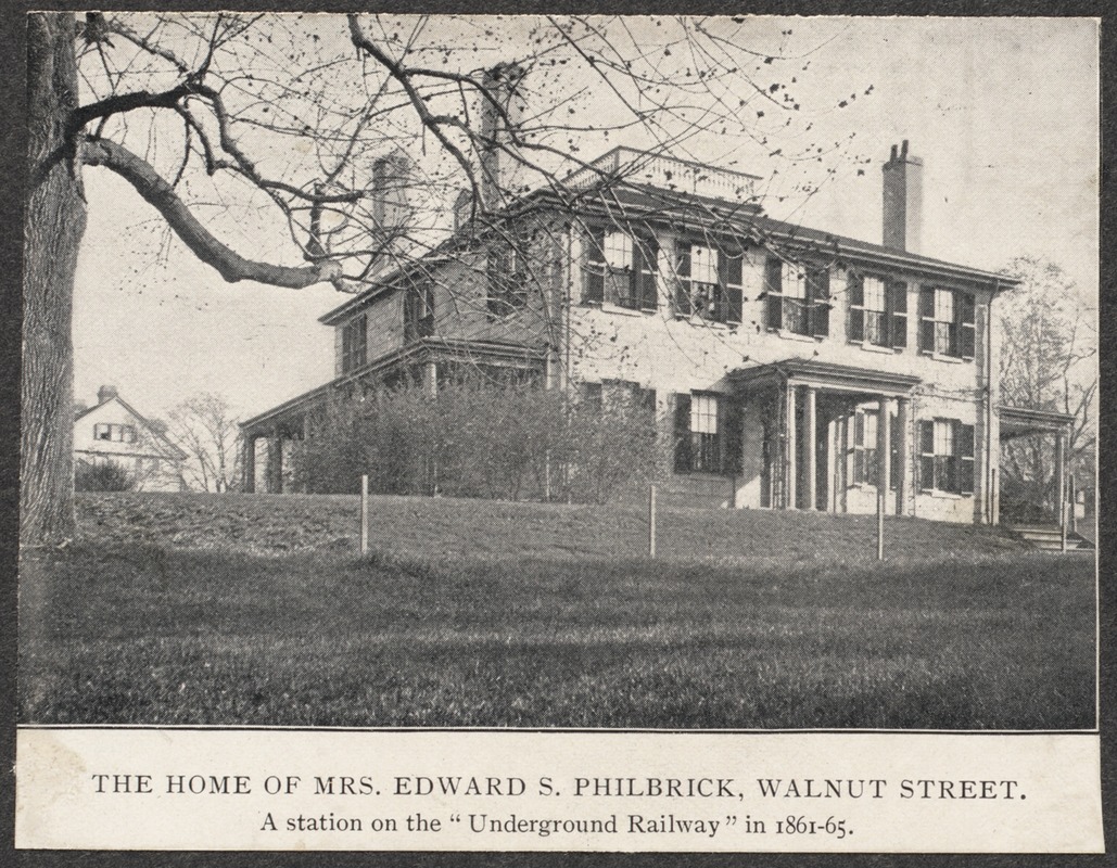 Samuel Philbrick house, Walnut St. - Digital Commonwealth