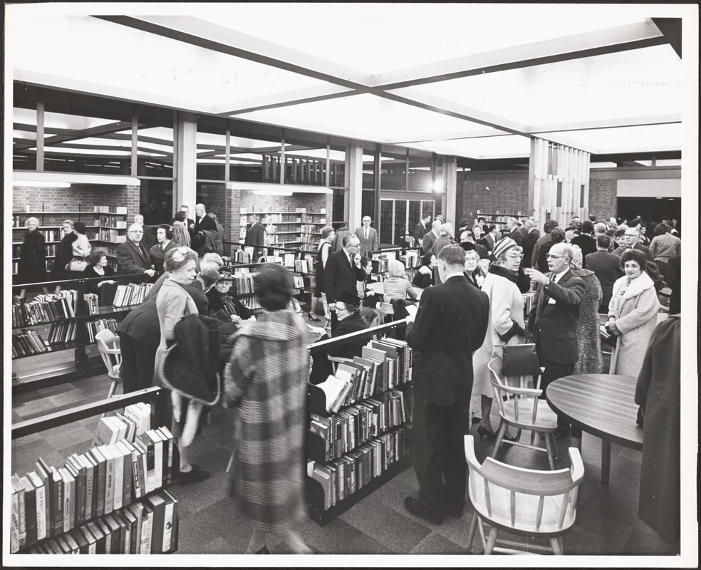 Putterham Branch, open house - Digital Commonwealth