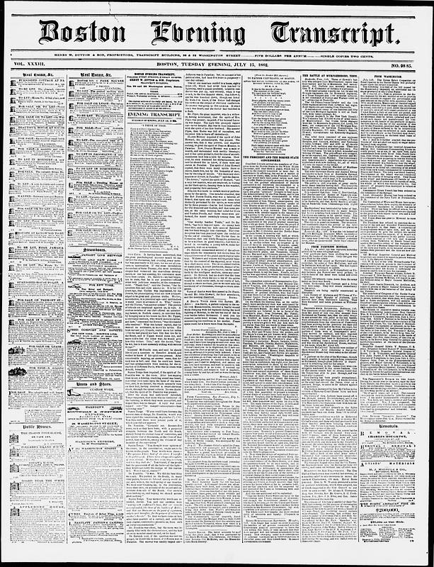 Boston Evening Transcript - Digital Commonwealth
