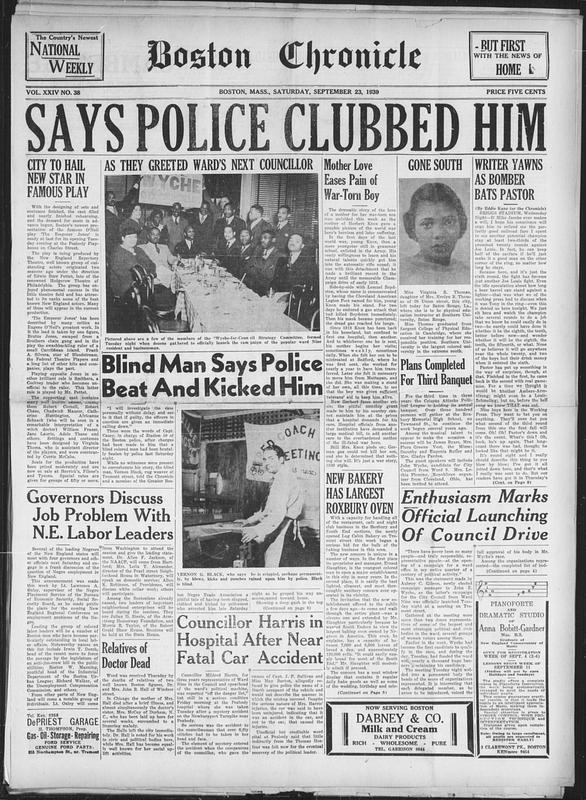 Boston Chronicle. September 23, 1939 - Digital Commonwealth