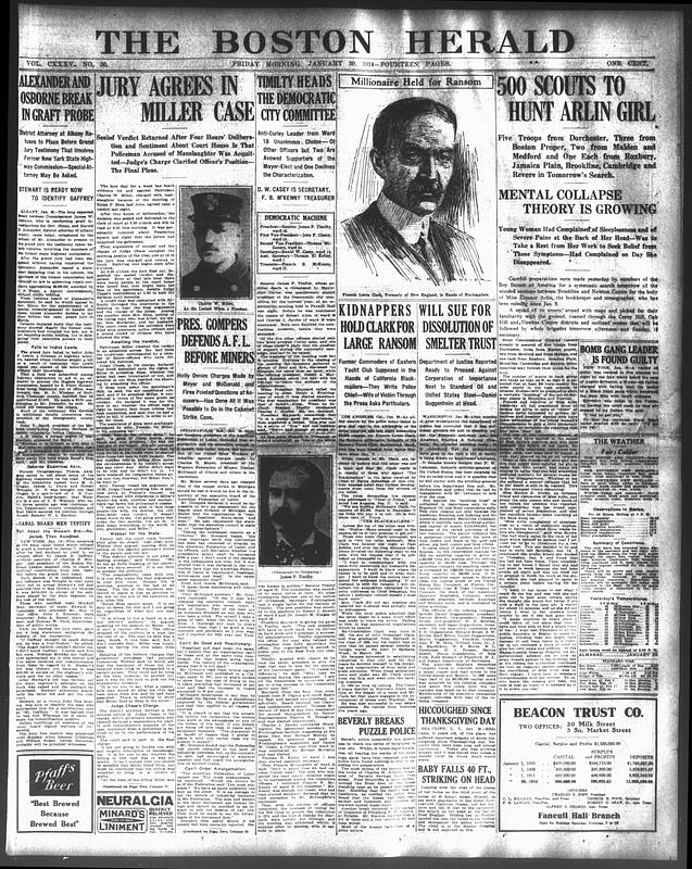 The Boston Herald. January 30, 1914 - Digital Commonwealth