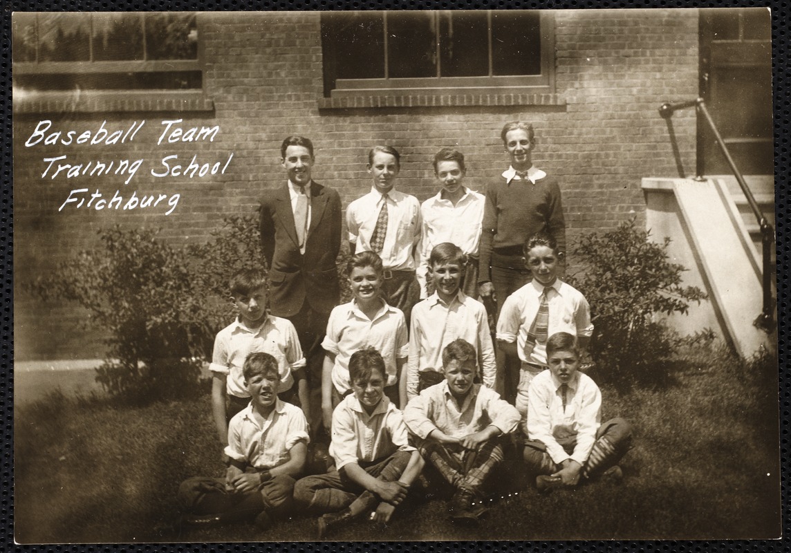 Baseball team Training School Fitchburg. State Normal School Fitchburg ...