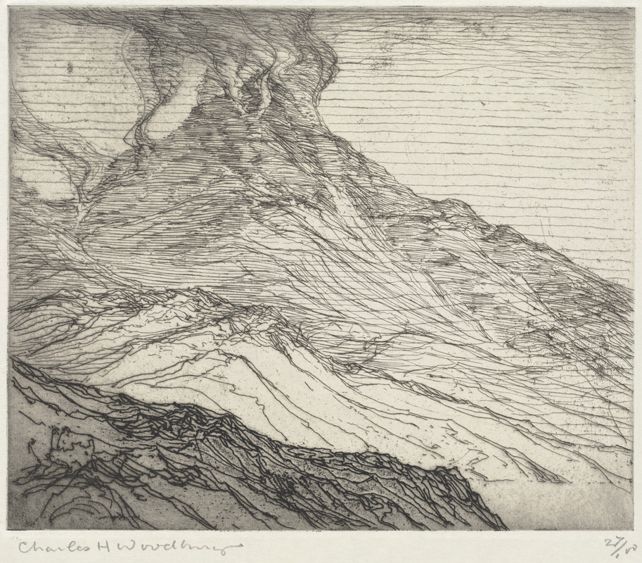 Mt. Pelee smoking - Digital Commonwealth