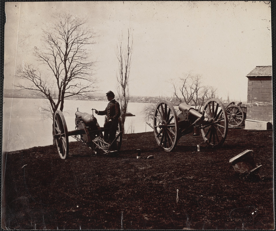 Wiard guns at Washington Arsenal - Digital Commonwealth