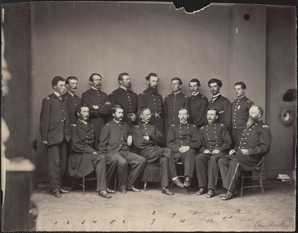 General Henry W. Slocum and staff - Digital Commonwealth