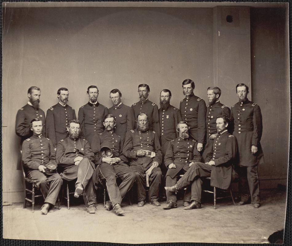 General William T. Ward and staff May 1865 - Digital Commonwealth