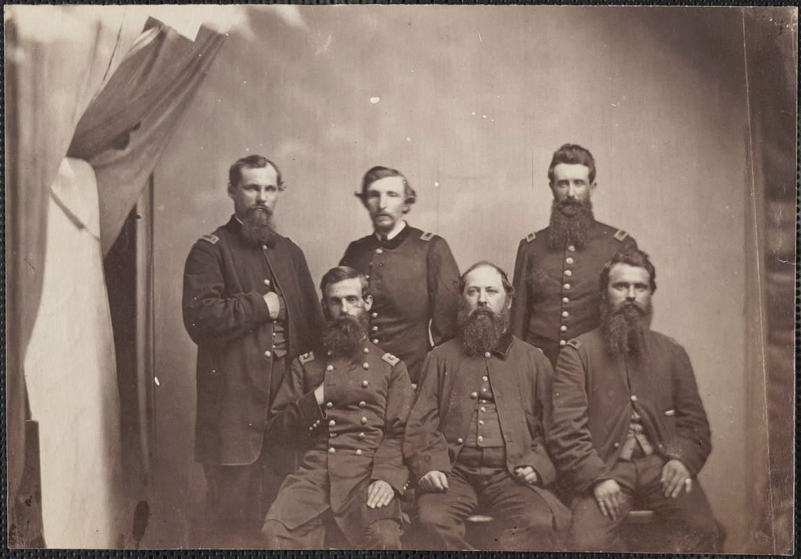 Officers of 2d D.C. Infantry - Digital Commonwealth