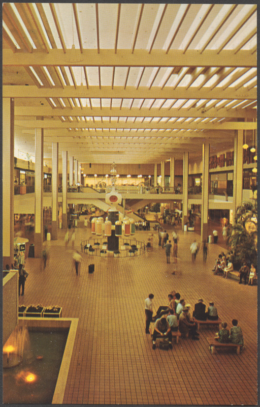 Midtown shopping mall (interior) - Digital Commonwealth