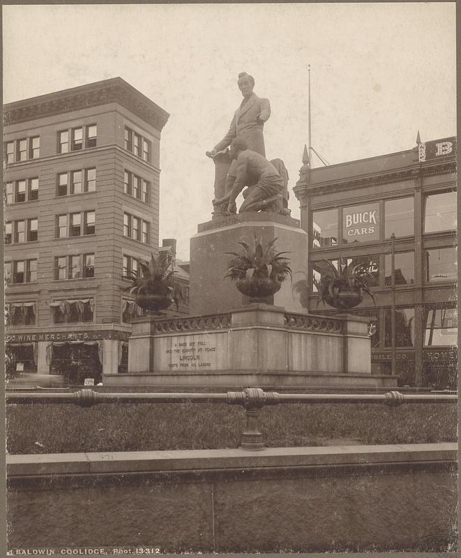 Emancipation Group, by Thomas Ball, Park Square, Boston - Digital ...