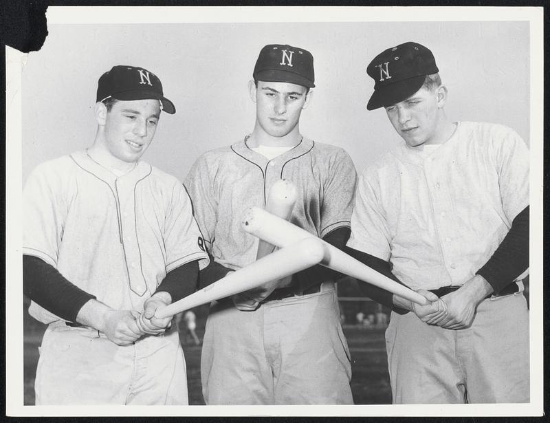 Starting Outfield at Newton High. Paul Weinbaum Right field Steve Jones ...