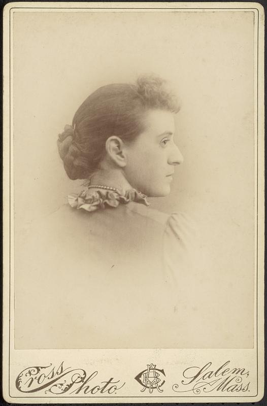 Portrait of a woman - Digital Commonwealth