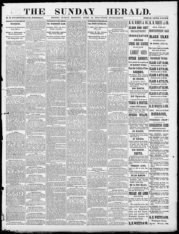 The Boston Herald. April 14, 1878 - Digital Commonwealth