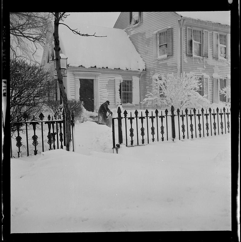 Blizzard, Guinea Bridge - Digital Commonwealth