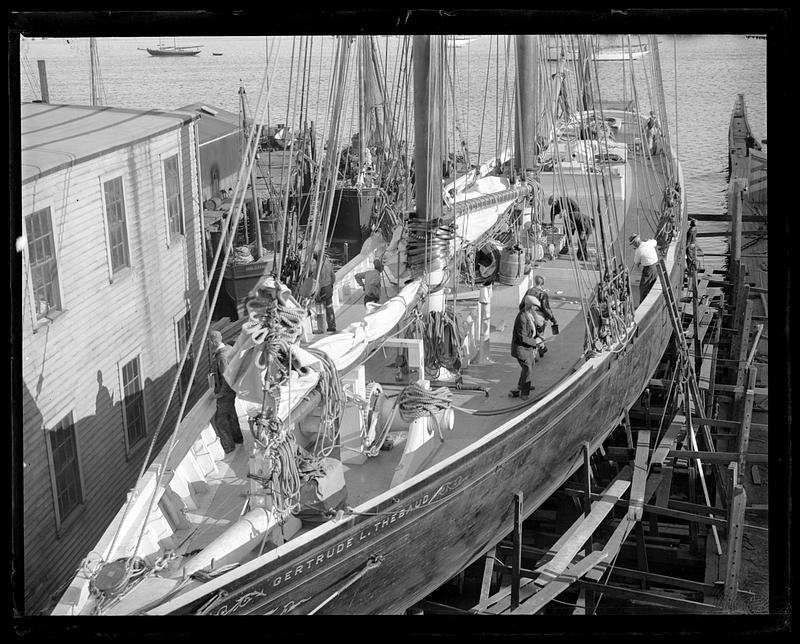 Fishing schooner Gertrude L. Thebaud - Digital Commonwealth