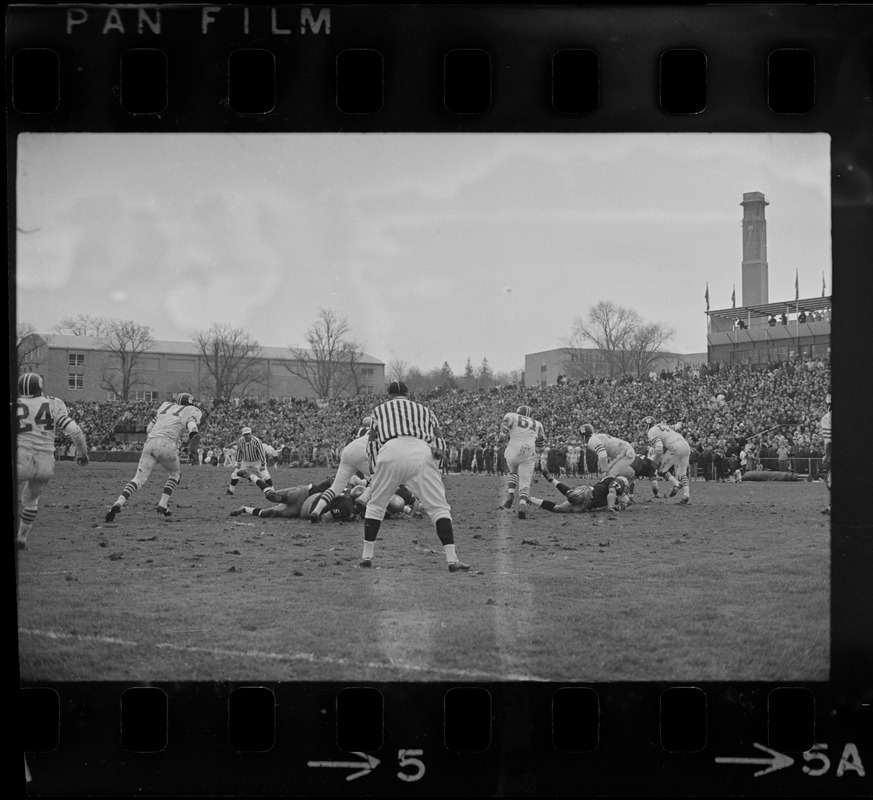 Boston College Holy Cross football game - Digital Commonwealth