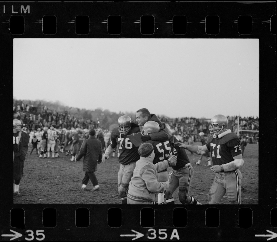 Boston College Holy Cross football game - Digital Commonwealth