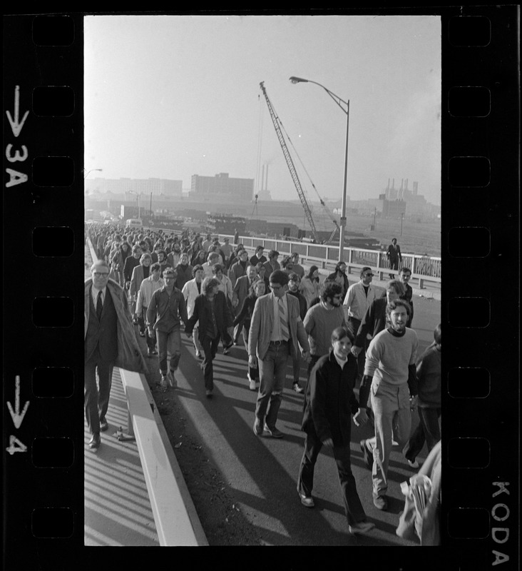 Anti-war protest at Boston Army Base - Digital Commonwealth