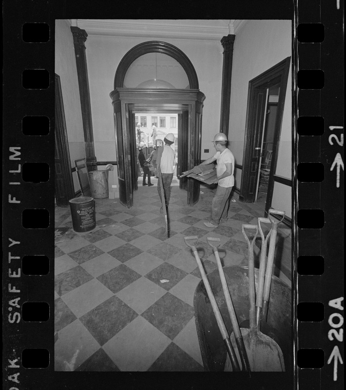 Remodeling of old Boston City Hall - Digital Commonwealth