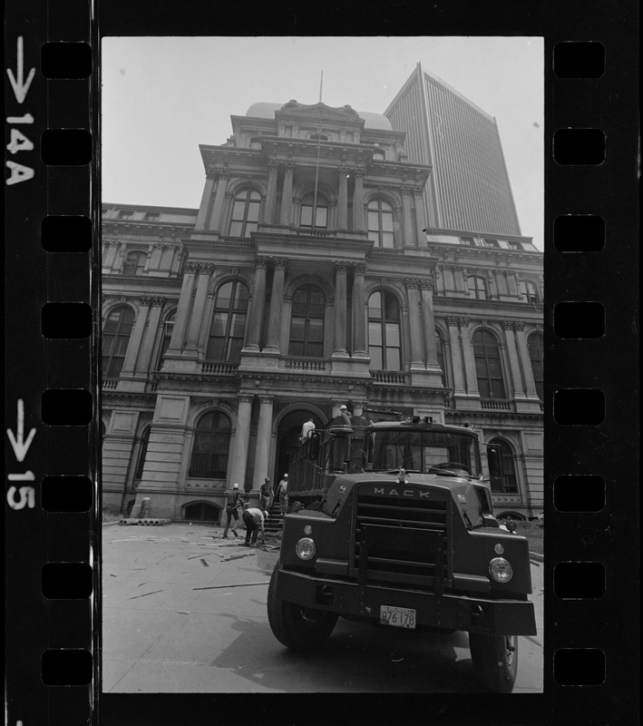 Remodeling of old Boston City Hall - Digital Commonwealth