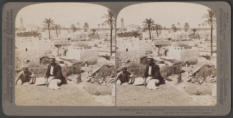 Lydda, the Old Testament "Lod," Palestine (I Chron vii, 12, Acts ix, 32 ...
