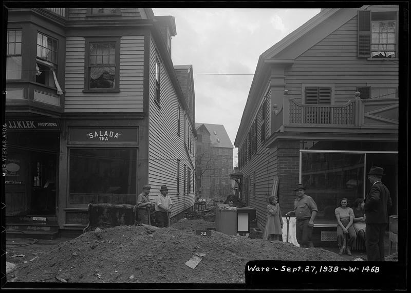 Klek store and Zagorski café, 26 and 28 Pulaski Street, Ware, Mass ...