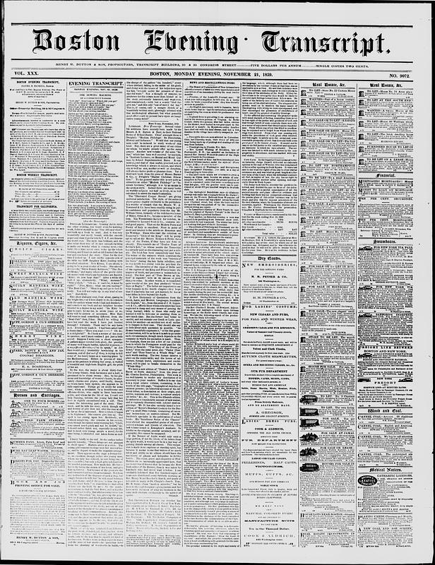 Boston Evening Transcript - Digital Commonwealth