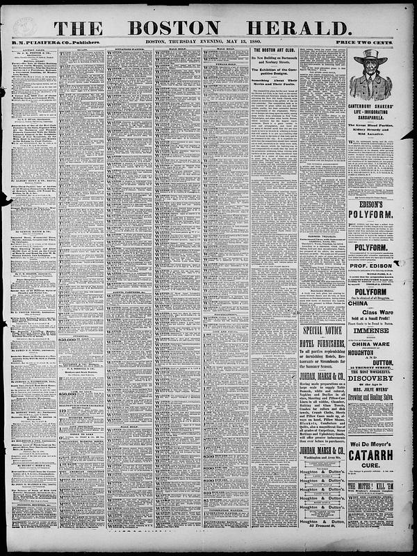 The Boston Herald. May 13, 1880 - Digital Commonwealth