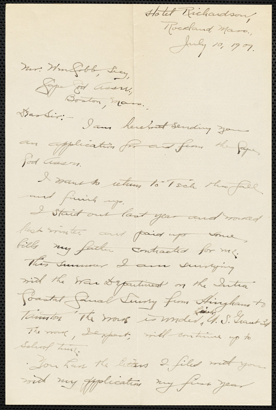 Cook Alton M., 1909 - Digital Commonwealth