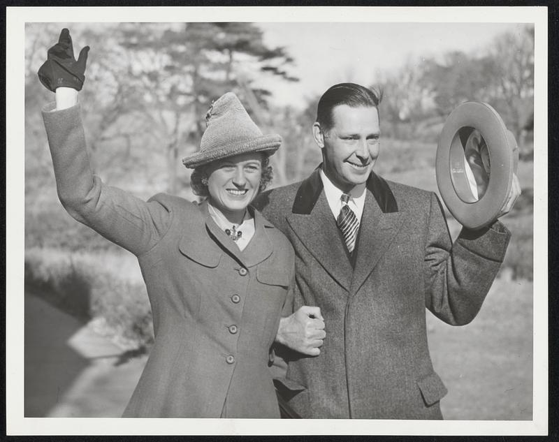 Gov & Mrs. Tobin at polls Nov 6 - Digital Commonwealth