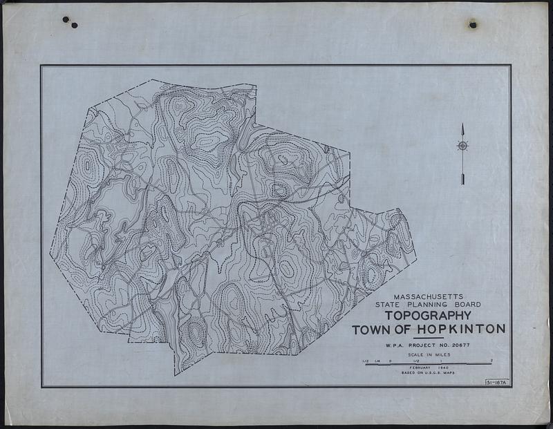 Topography Town of Hopkinton - Digital Commonwealth